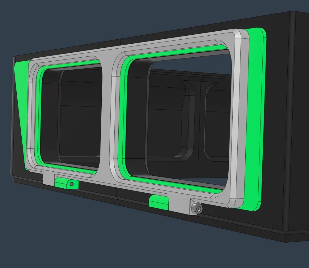 10cm RISER hinged doors with magnets by DIY Beyond 3D - MakerWorld