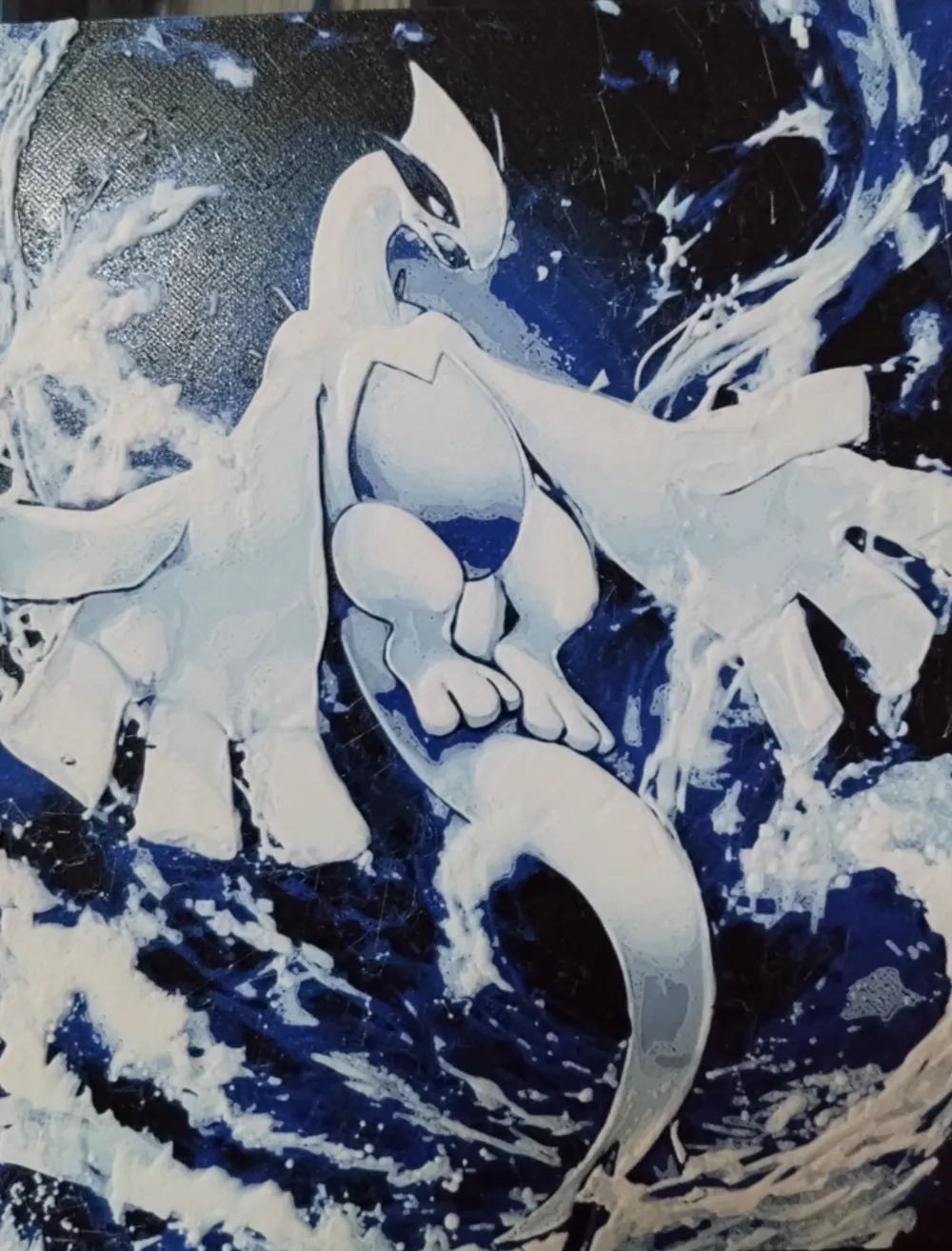 Pokemon Lugia (HueForge) by OAsgarO - MakerWorld