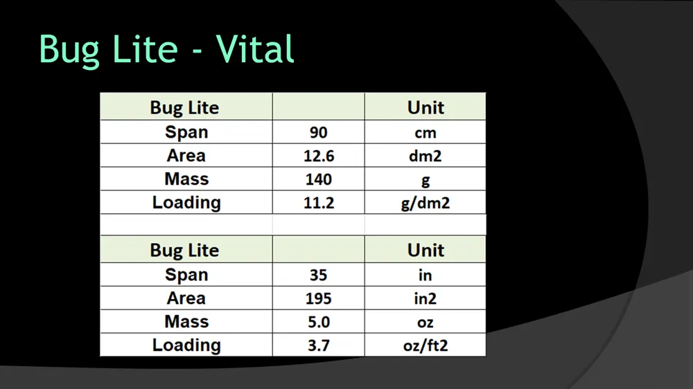 "Bug Lite" - 3D Printed Electric DLG (F5K) by geode.rc MakerWorld ...