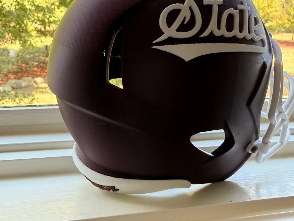 Mississippi State Bulldogs Football Helmet 2025 Remixed by Scrogs ...