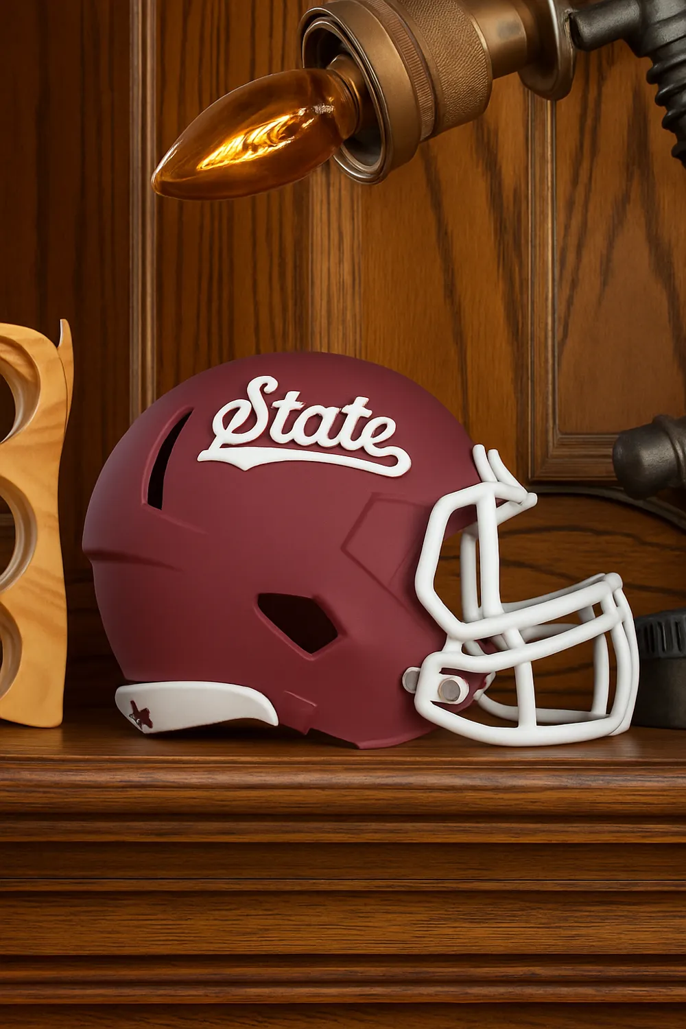 Mississippi State Bulldogs Football Helmet 2025 - Free 3D Print Model ...