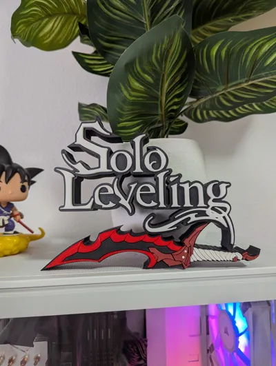 Solo Leveling Logo/Sign Knight Killer(NO AMS/AMS) by Jotasct MakerWorld ...