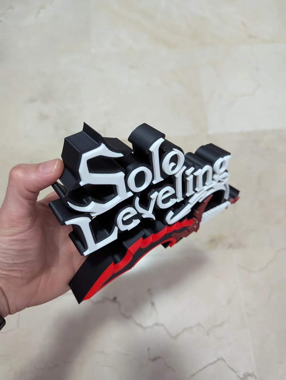 Solo Leveling Logo/Sign Knight Killer(NO AMS/AMS) by Jotasct MakerWorld ...