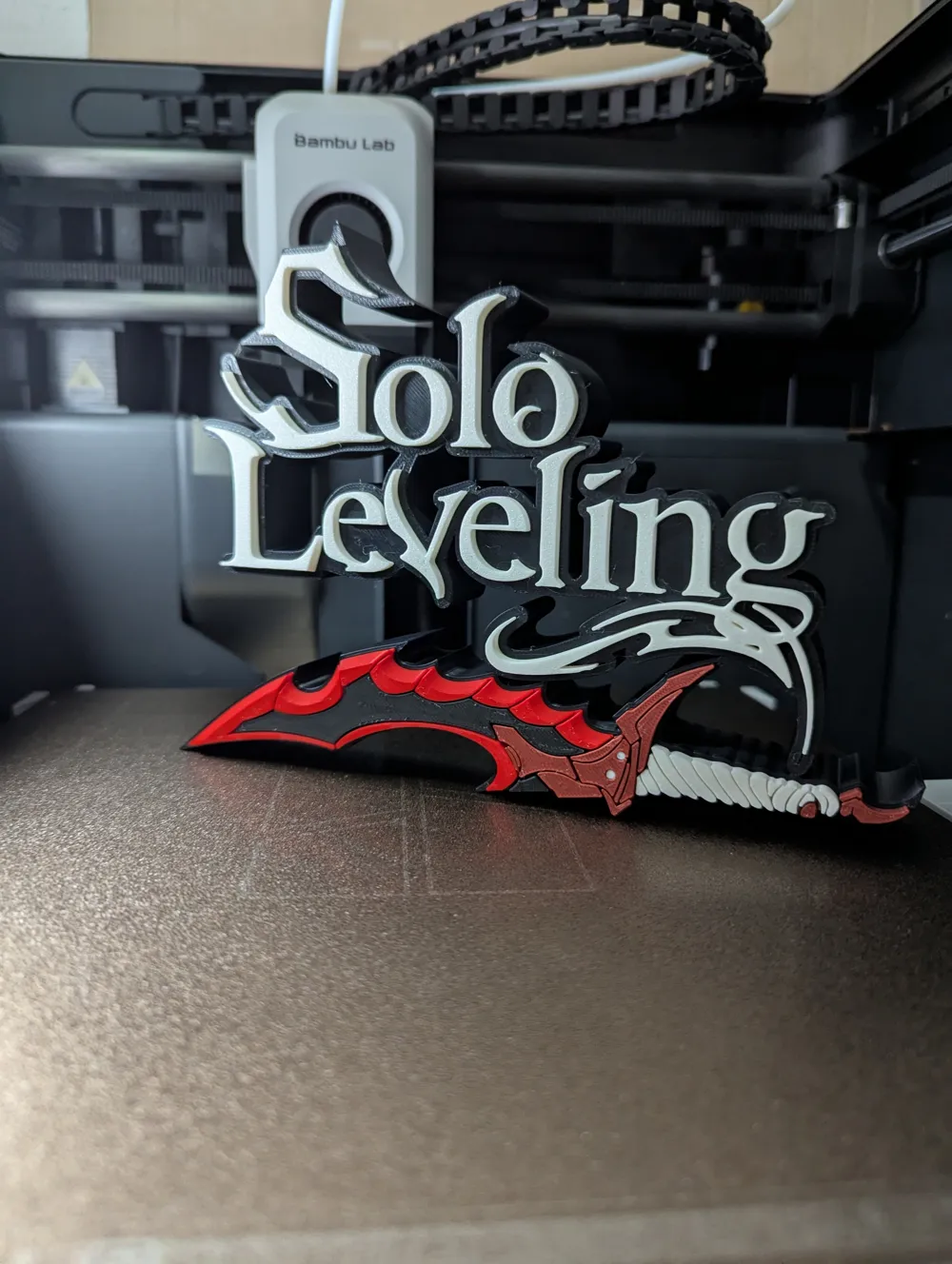 Solo Leveling Logo/Sign Knight Killer(NO AMS/AMS) by Jotasct MakerWorld ...