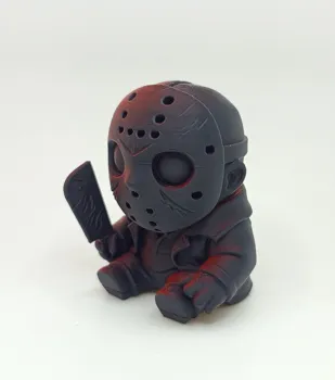 Masked Mini-Slasher "Jason" - "Friday the 13th" - Free 3D Print Model ...