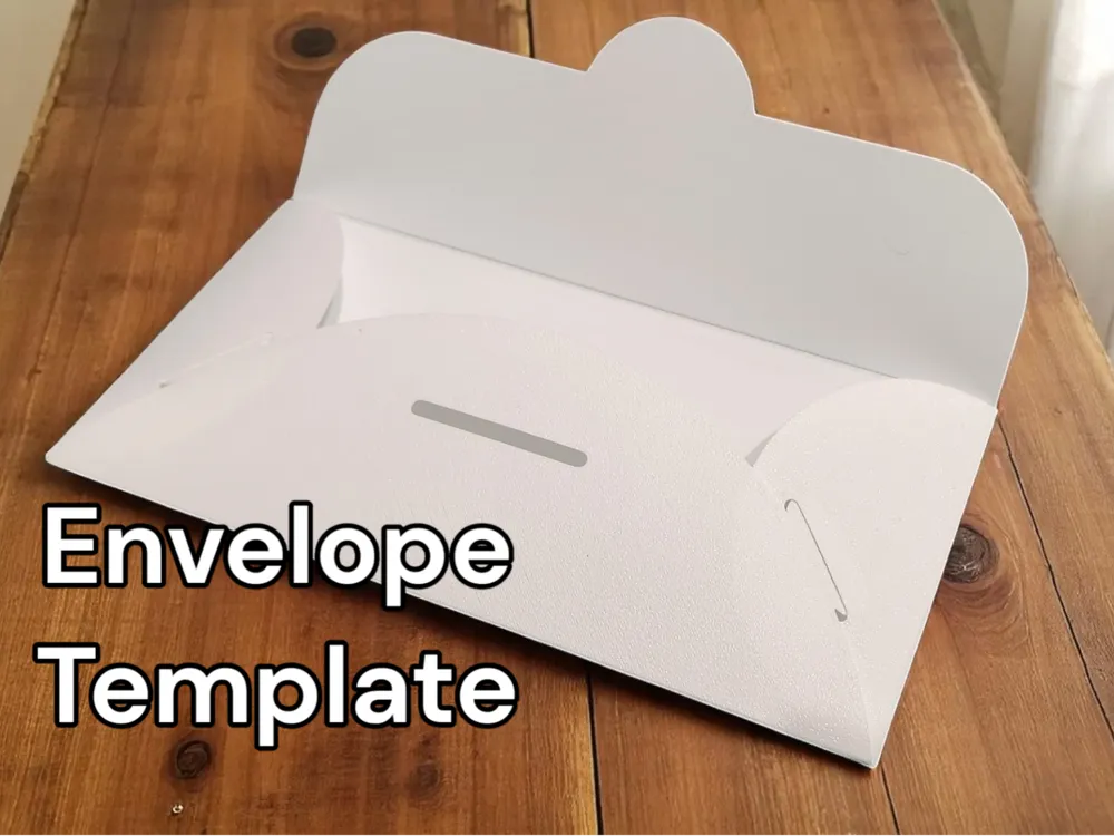 Envelope Template - Free 3D Print Model - MakerWorld