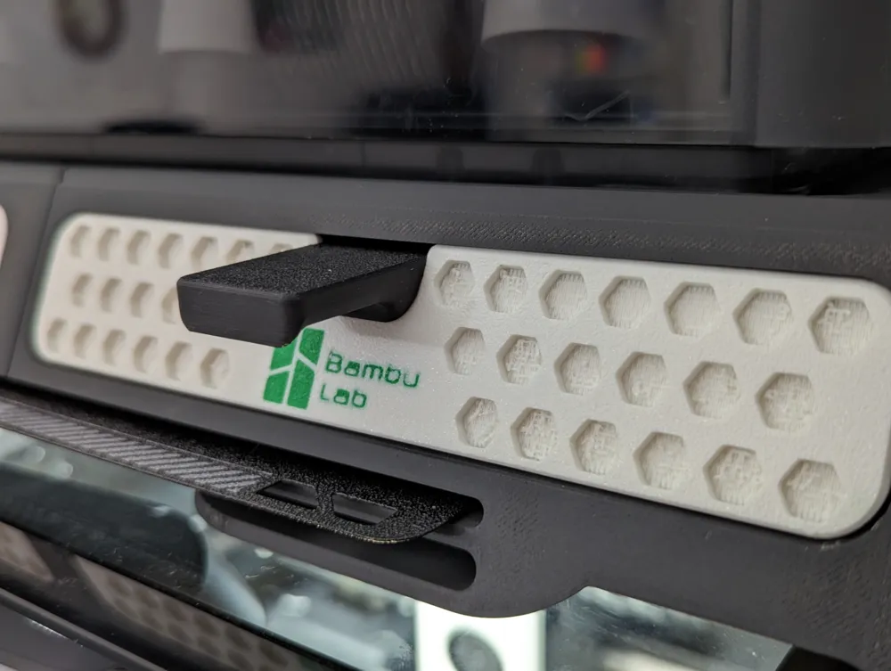 Honeycomb drawer face plates for AMS Riser Remixed by Tripleoe - MakerWorld