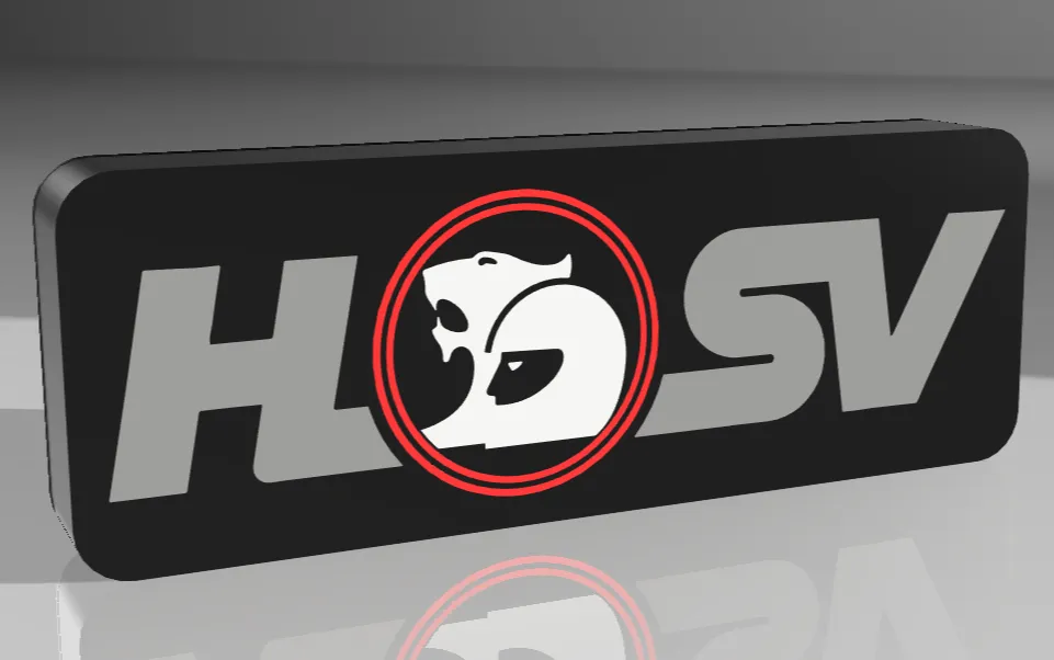 HSV holden LED Light box logo sign - Free 3D Print Model - MakerWorld