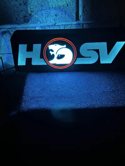 HSV holden LED Light box logo sign by primewelder MakerWorld: Download ...