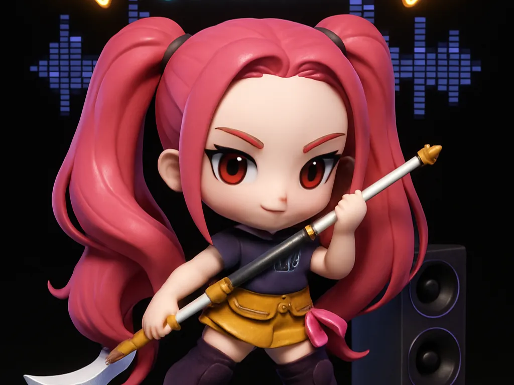 MIRA KPOP CHIBI - Free 3D Print Model - MakerWorld