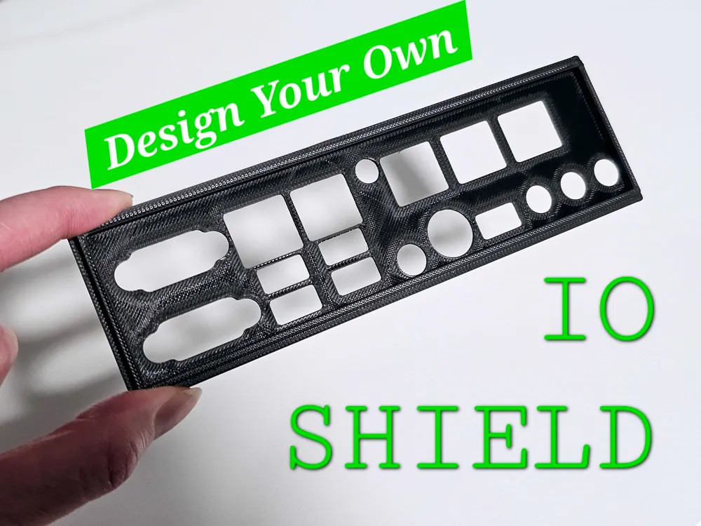Design Your Own IO Shield | Motherboard Backplate by Karen Chau Designs ...