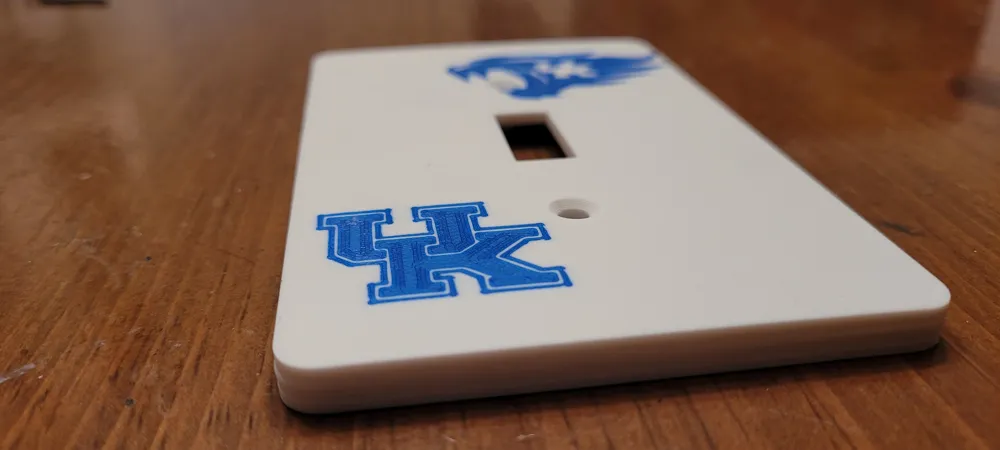 University of Kentucky Light Switch - Free 3D Print Model - MakerWorld