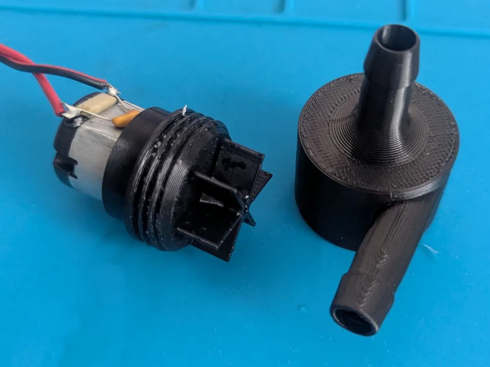 Mini Water Pump with PWM Speed Control - Free 3D Print Model - MakerWorld