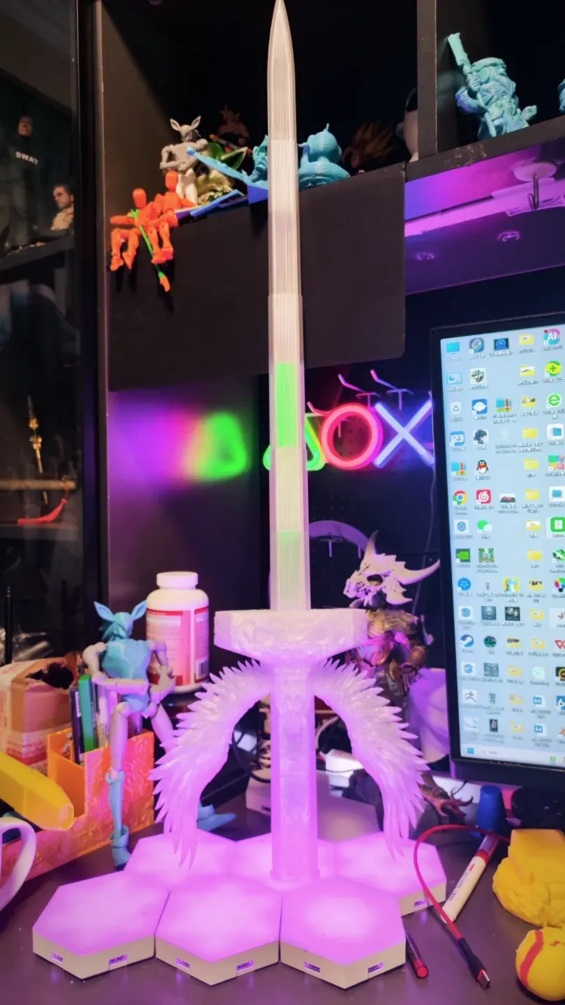 Retractable Sword—Archangel Sword by 熊小猫 - MakerWorld