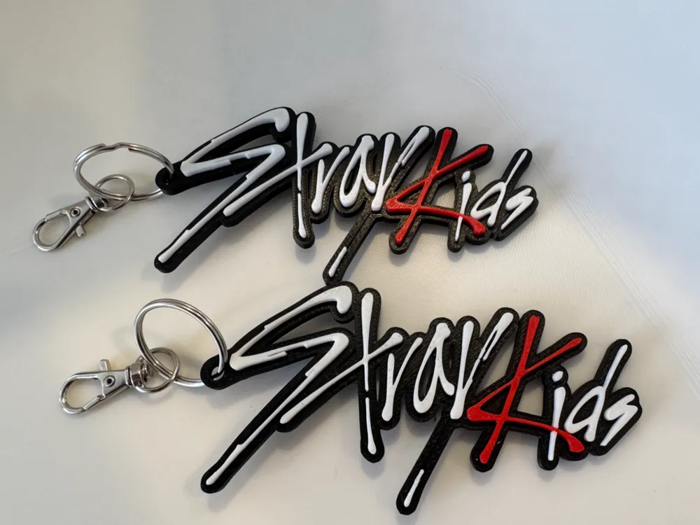 Stray Kids Keychain - Free 3D Print Model - MakerWorld