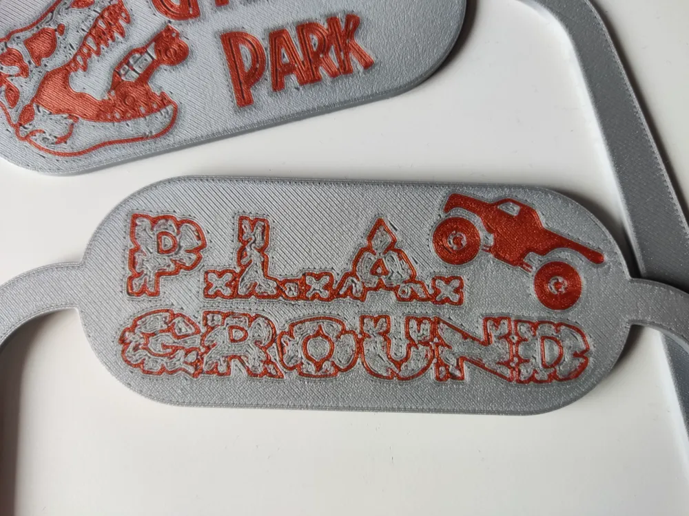 RC Crawler Park - Entrance Gate 1:18 & 1:24 - Free 3D Print Model ...