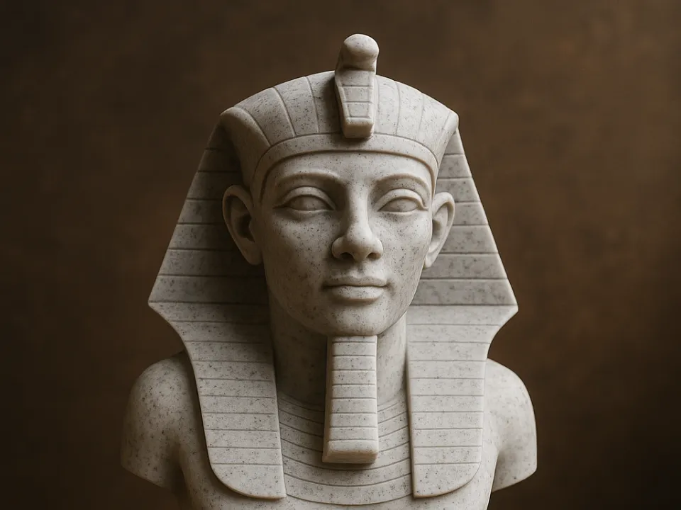 Egyptian Pharaoh Statue by Allu3D MakerWorld: Download Free 3D Models
