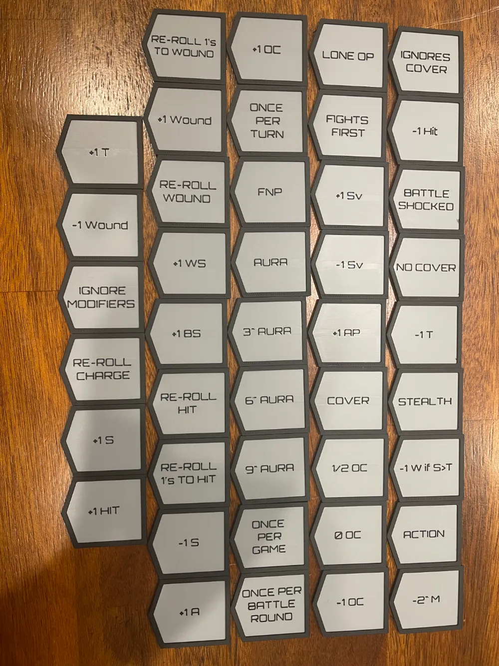 General 40K Reminder Tokens - Free 3D Print Model - MakerWorld