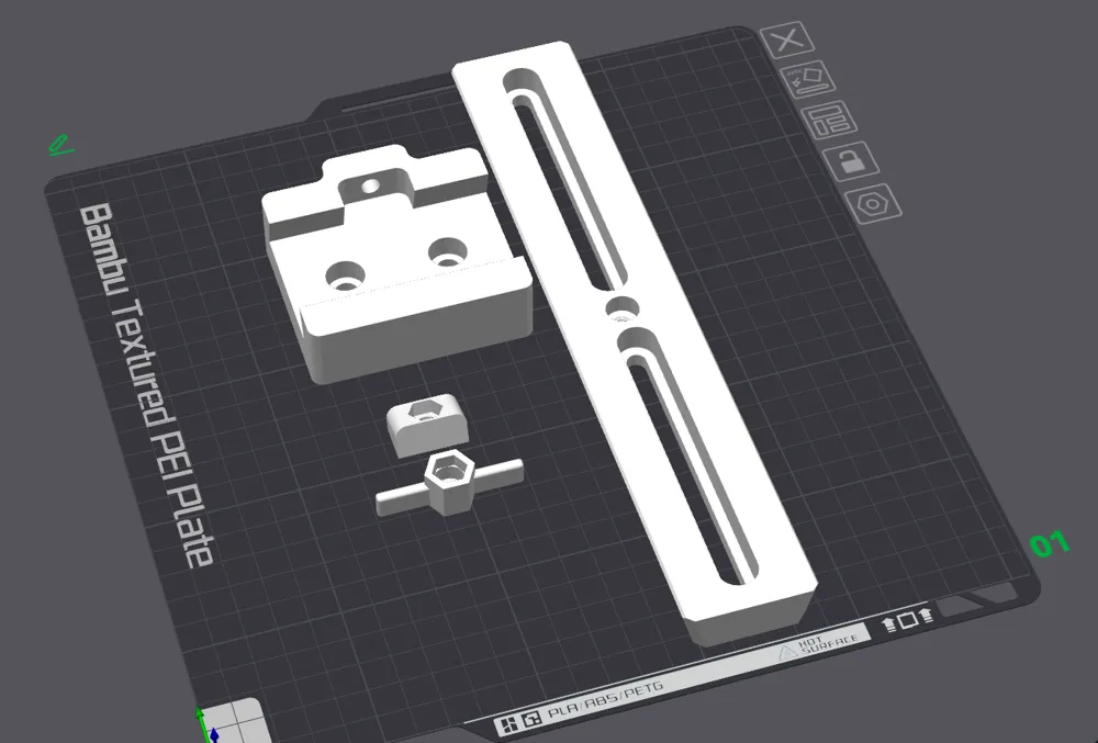 Vixen Dovetail Bar Set 250mm by Jackson - MakerWorld