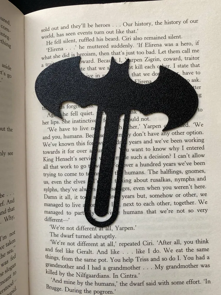 Batman Logo bookmark - Free 3D Print Model - MakerWorld