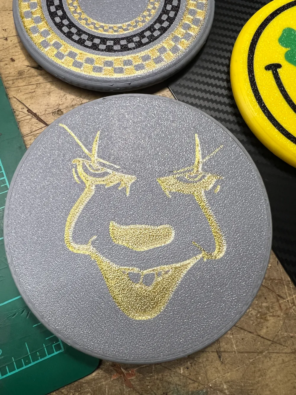 Disc Golf Mini Markers by Radiated_Burrito - MakerWorld