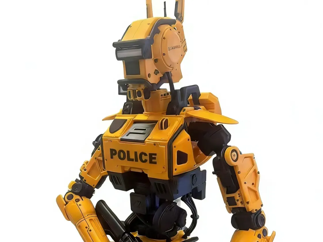 Chappie. Robot. Fully articulated - Free 3D Print Model - MakerWorld