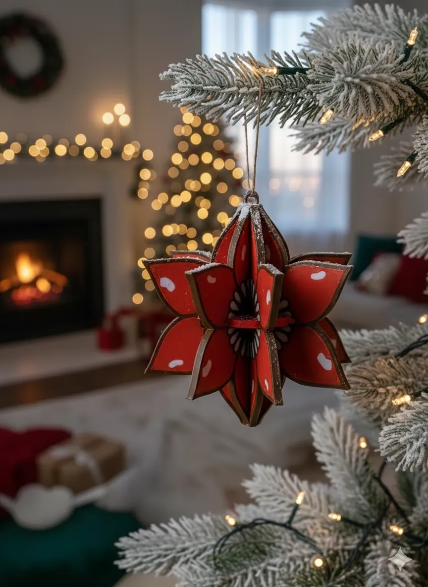 Demogorgon Ornament Stranger Things Ball - Free 3D Print Model - MakerWorld