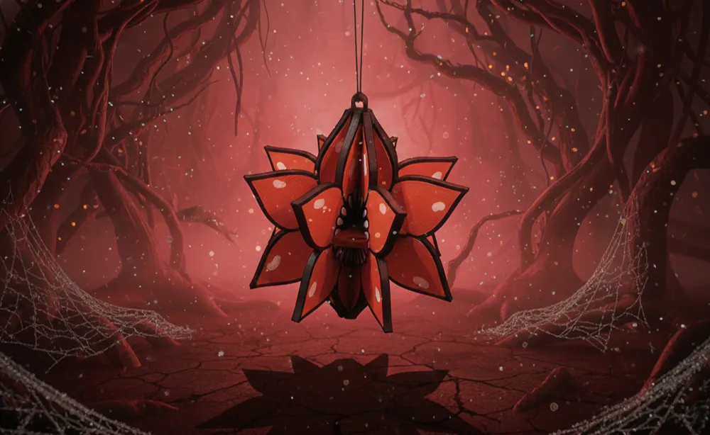Demogorgon Ornament Stranger Things Ball - Free 3D Print Model - MakerWorld
