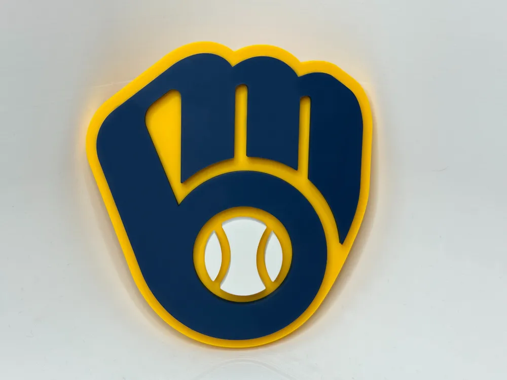 Milwaukee Brewers Cap Logo 2020 by ABeezy13 MakerWorld: Download Free ...