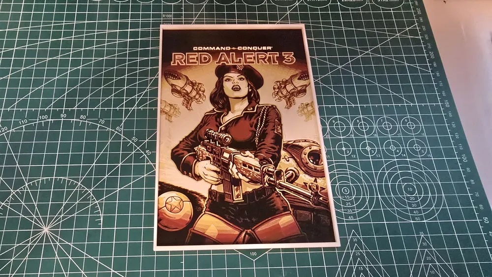 Command & Conquer: Red Alert 3 Poster - Hueforge - Free 3D Print Model ...