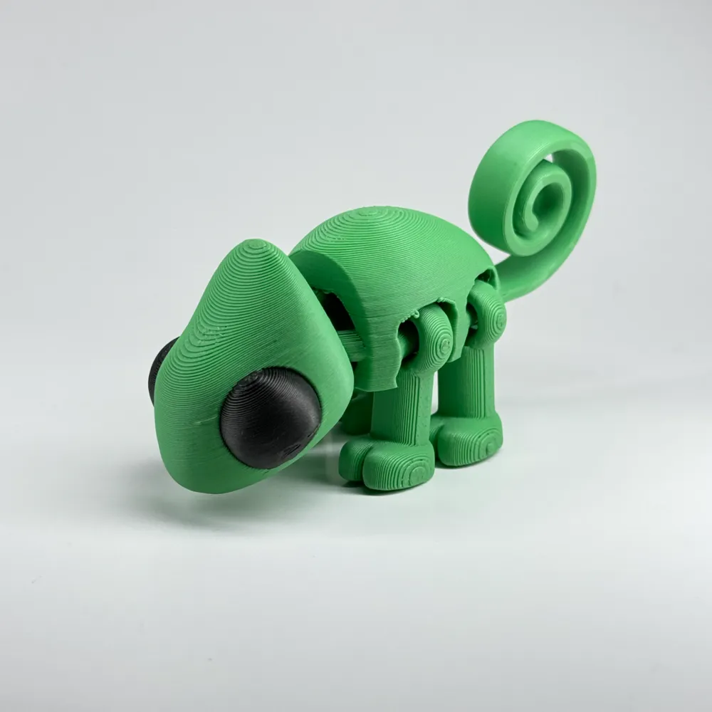 Articulated Chameleon! - Free 3D Print Model - MakerWorld