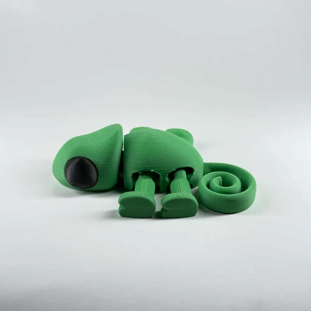Articulated Chameleon! - Free 3D Print Model - MakerWorld
