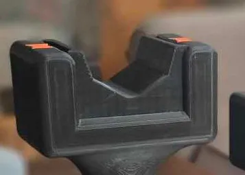 Modified cradle for "Rifle Bench Rest Assembly" by 90Down MakerWorld ...