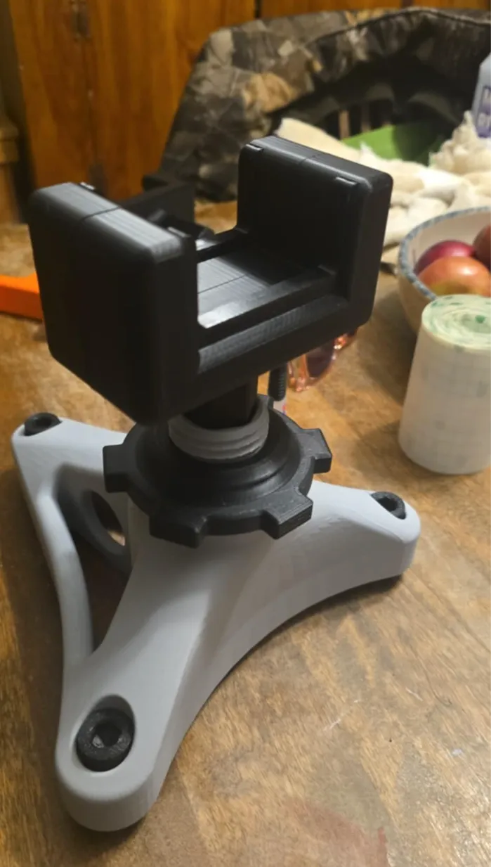 Modified cradle for "Rifle Bench Rest Assembly" by 90Down MakerWorld ...