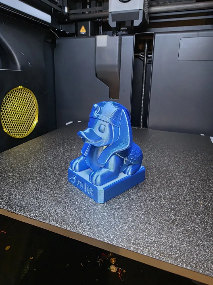Sphinx Quackra – Pharaoh Duck - Free 3D Print Model - MakerWorld