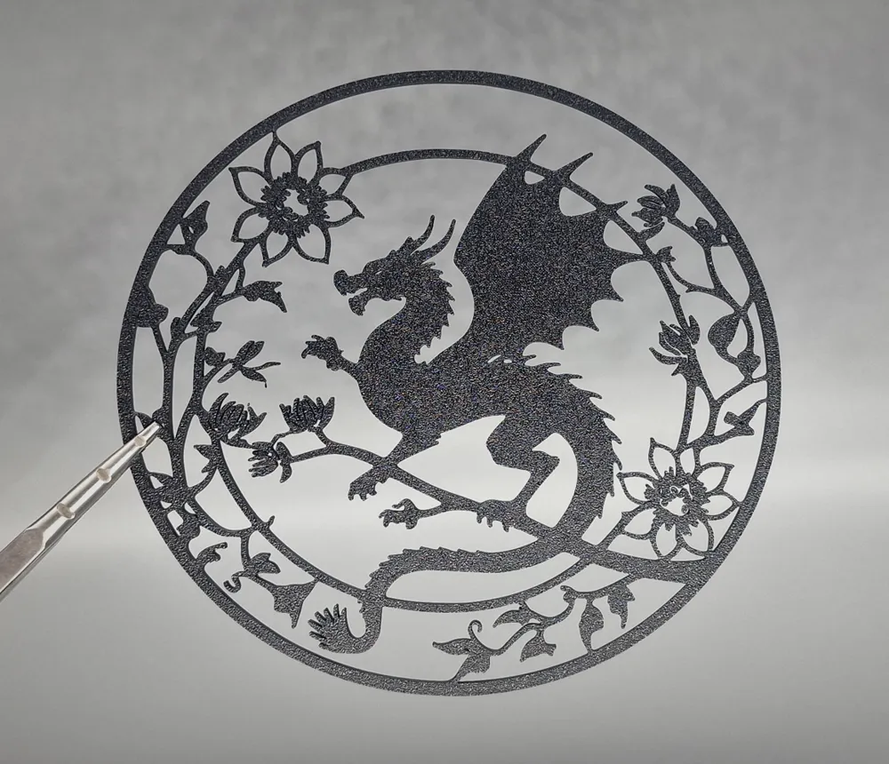 2d dragon - Free 3D Print Model - MakerWorld