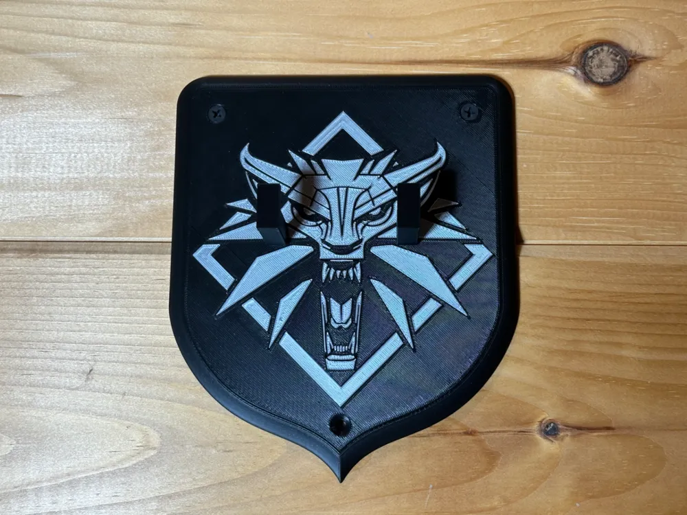 Wall Mount for Witcher Silver Sword by CTRL_P by RxWoody - MakerWorld