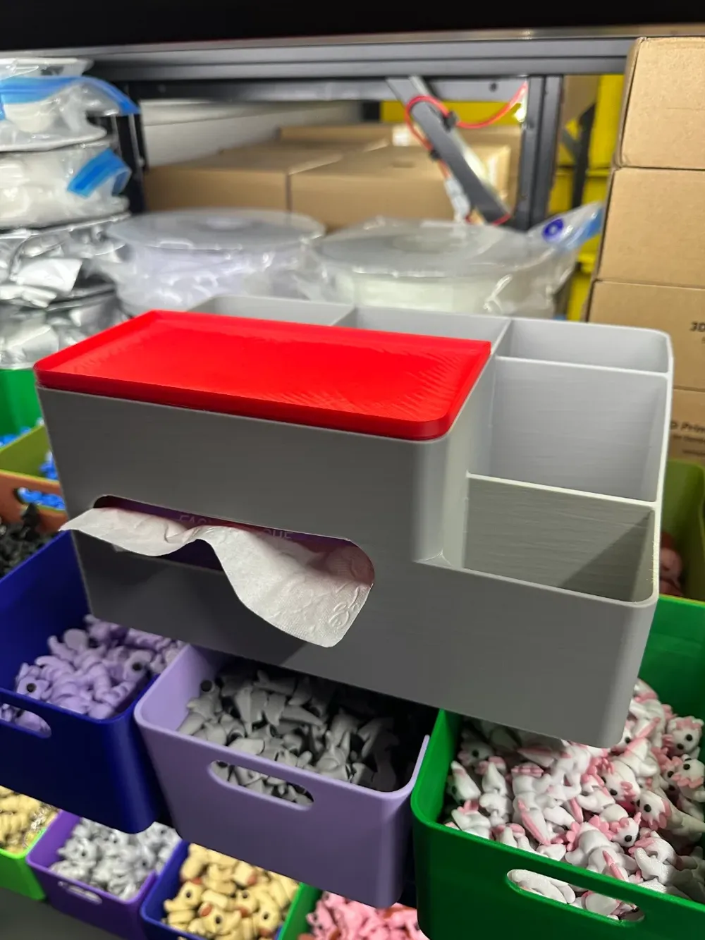 Bedroom bedside storage box and tissue box 250mm*160mm*120mm by Miao ...