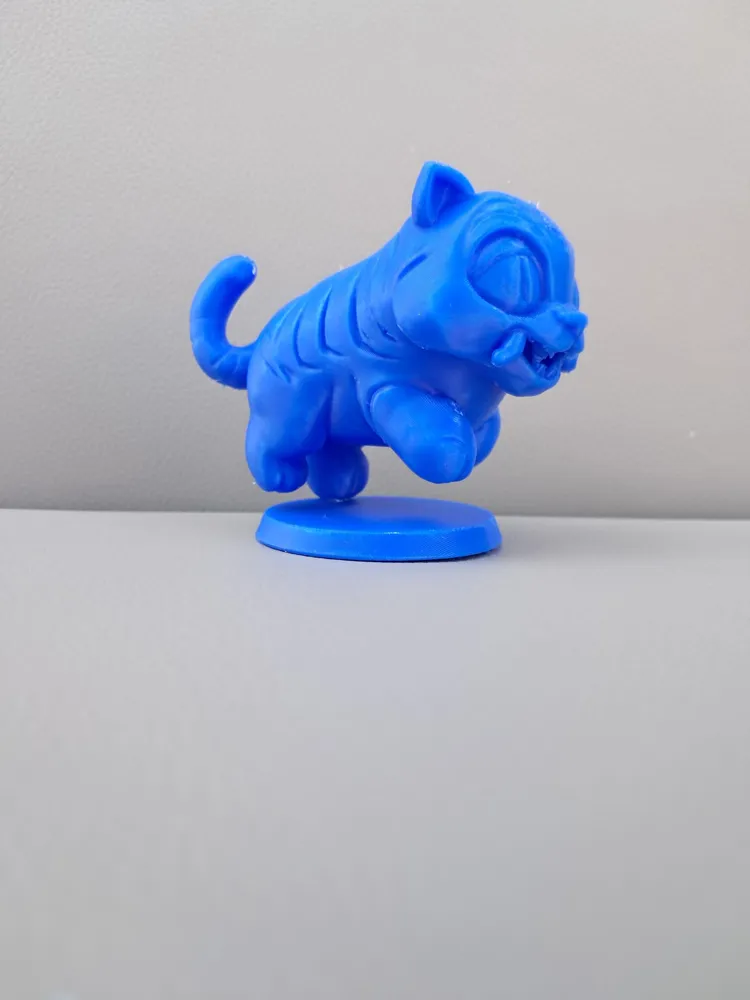 Derpy tiger by Mirrorpad MakerWorld: Download Free 3D Models