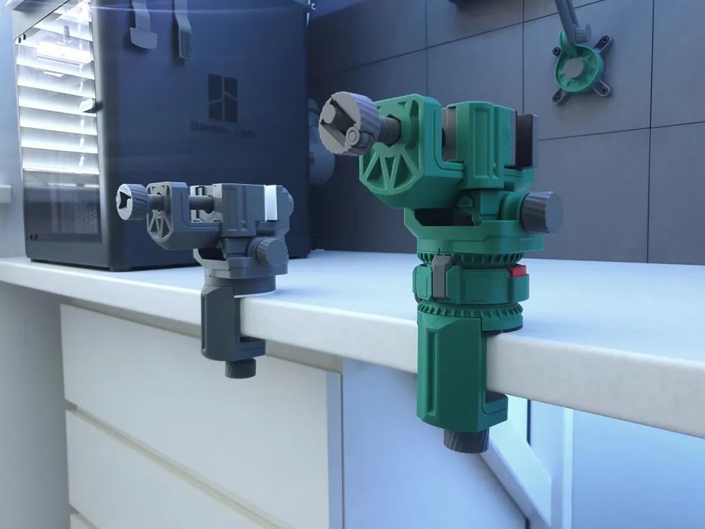 360 SWIVEL VISE - Free 3D Print Model - MakerWorld
