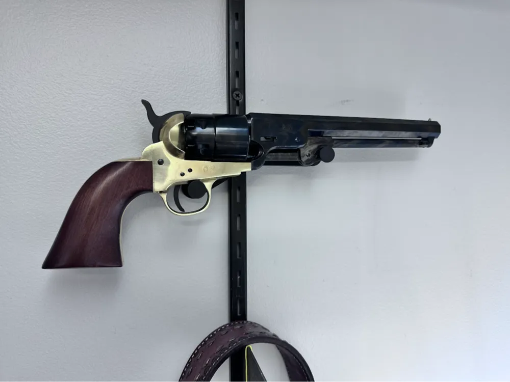 1851 Navy Revolver Wall Mount by Andy MakerWorld: Download Free 3D Models