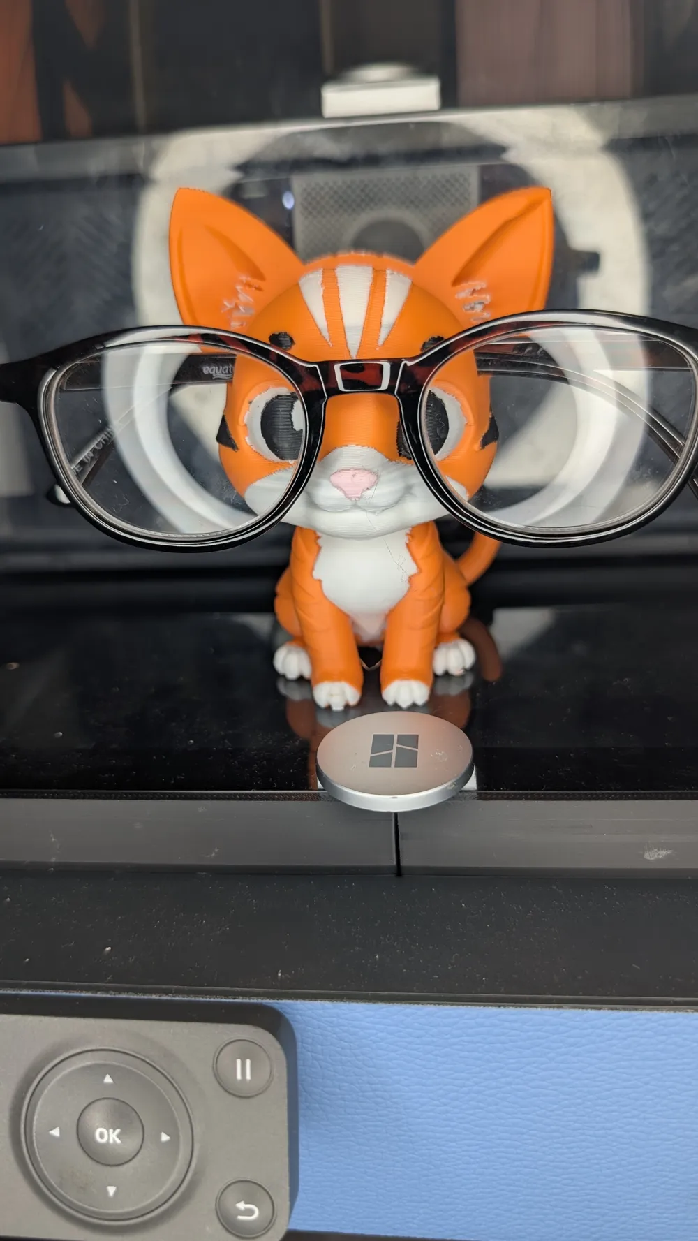 Cute Kitty Eye Glasses holder - Free 3D Print Model - MakerWorld