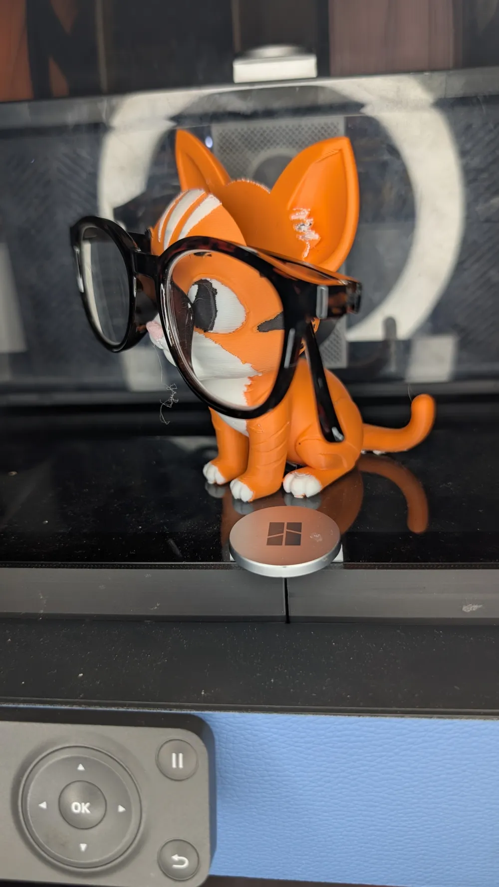 Cute Kitty Eye Glasses holder - Free 3D Print Model - MakerWorld