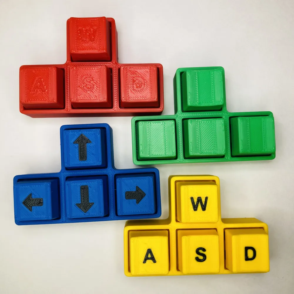 WASD Clicker Fidget Toy (Needs 4x MX switches) by SpacedOut MakerWorld ...