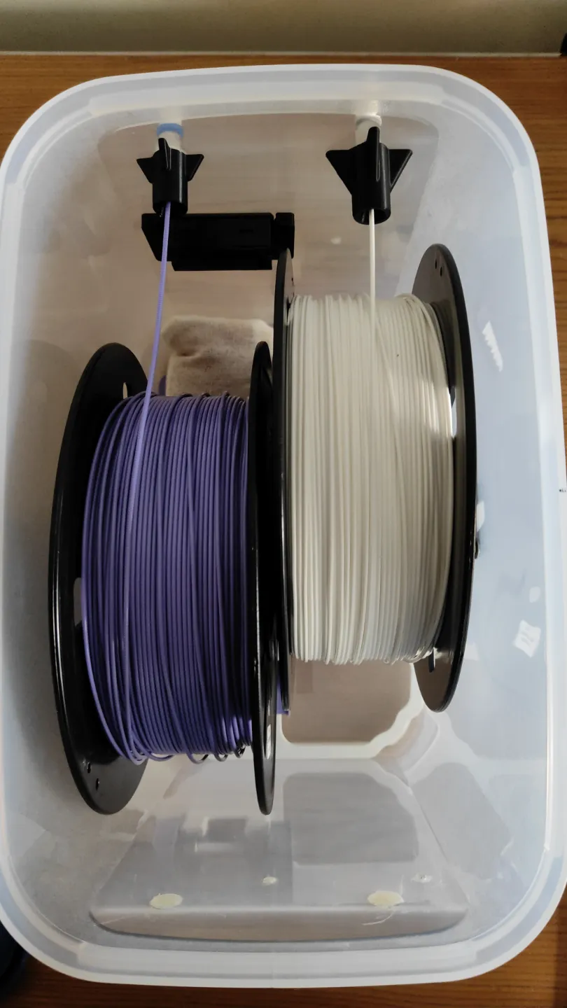 Dual-Spool Filament Dry Box with Direct Printing by Psyclist MakerWorld ...