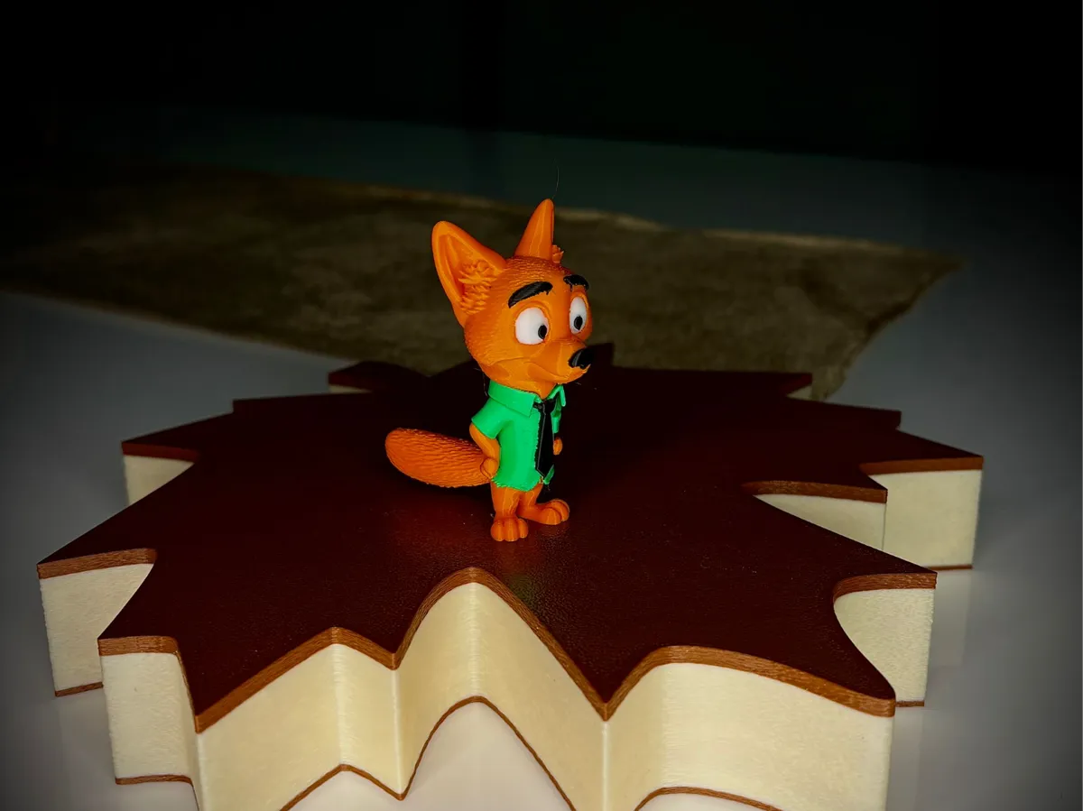 Zootrópolis Nick el Zorro por Purzel MakerWorld: Descarga Modelos 3D ...