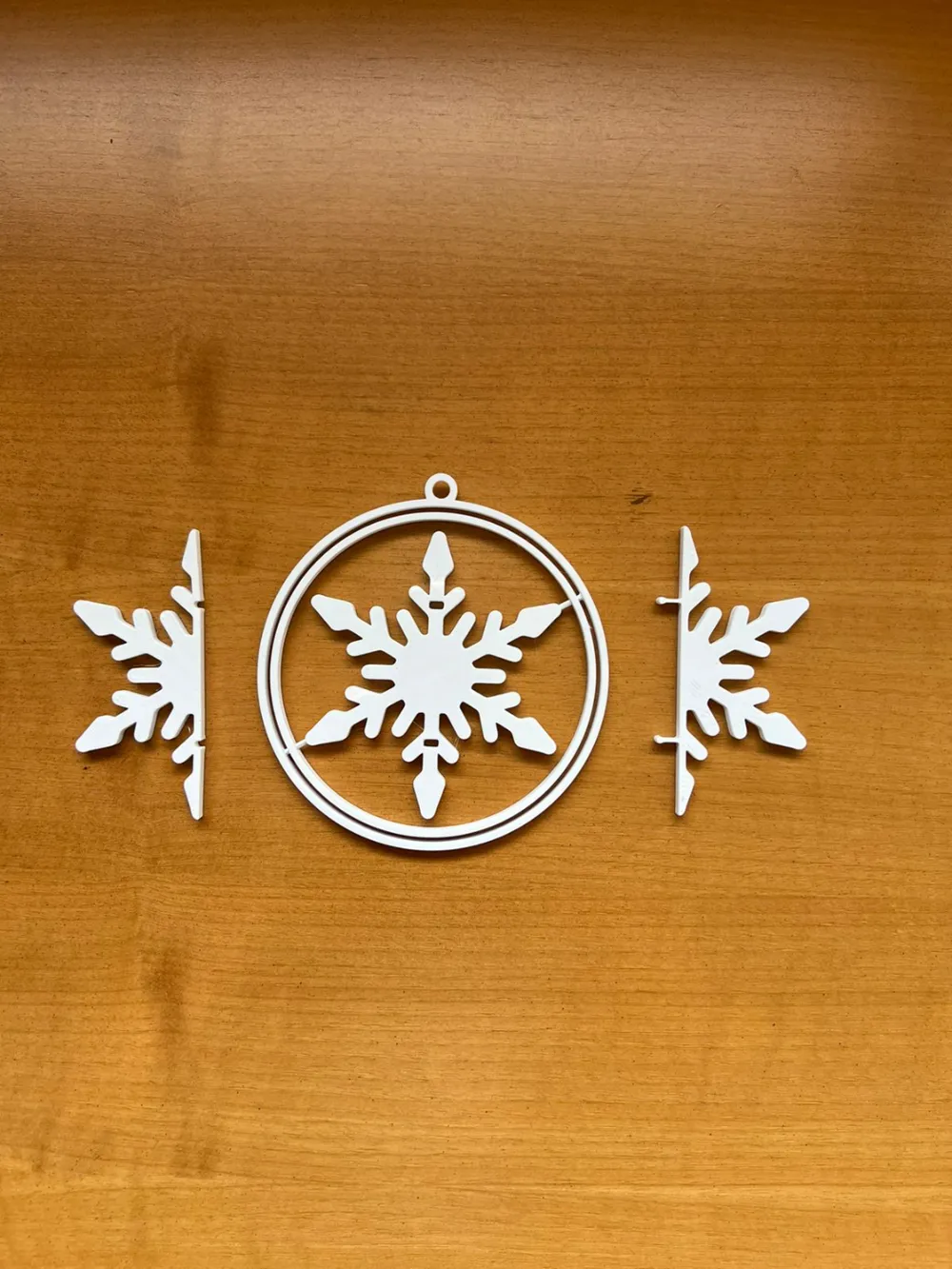 Snowflake Ornament 3D (5) by angrelou - MakerWorld