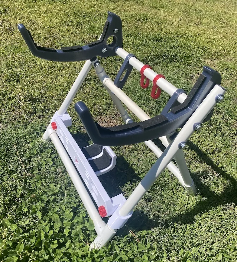 DF95 DF65 IOM US1M Star 45 and others 3/4" PVC pipe RC sailboat stand ...
