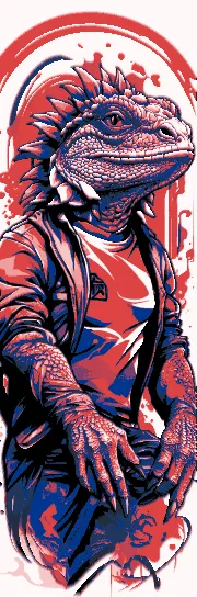 Set of 3 Bookmarks - Meet Cool the Chill'n Reptile - Best Dressed ...