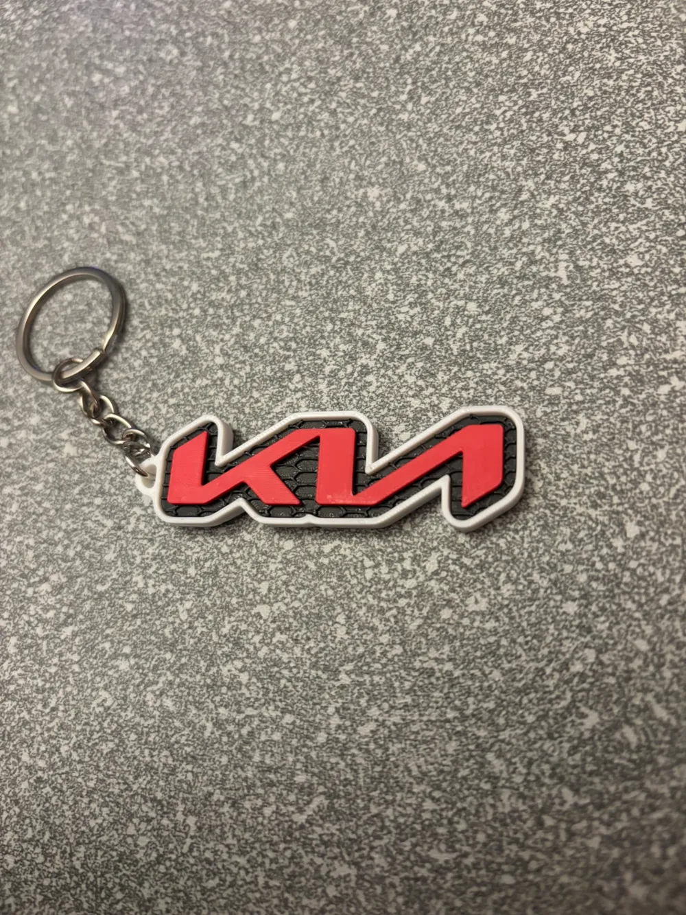 Kia Keychain - Free 3D Print Model - MakerWorld